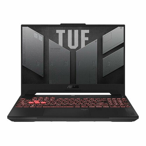 Ноутбук ASUS TUF Gaming F15 FX507VV-LP192, 15.6" FullHD (1920x1080) IPS 144 Гц/Intel Core i7-13620H 2.4 ГГц, 10 ядер/16 ГБ DDR5 4800 МГц/1 ТБ SSD/NVIDIA GeForce RTX 4060 8 ГБ/Без операционной системы, серый (90NR0BV7-M00EZ0)