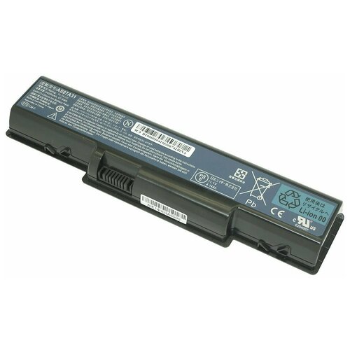 Аккумуляторная батарея для ноутбука Acer Aspire 4710 (AS07A31) 4400mah черная