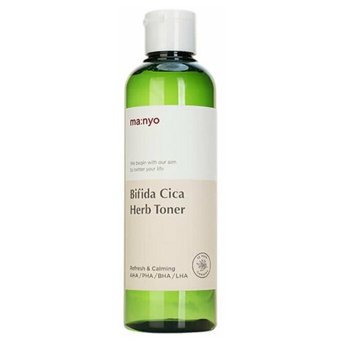 Маньо Очищающий тоник для тонкой и чувствительной кожи Manyo Bifida Cica Herb Toner (210 ml)