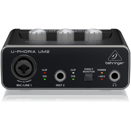 Внешняя звуковая карта BEHRINGER U-PHORIA UM2