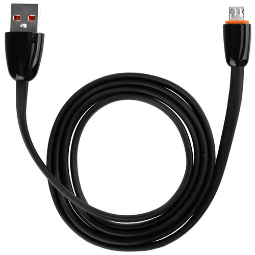 USB-кабель MediaGadget USB-Micro USB 2A MGSNL002FBK 1м. Black
