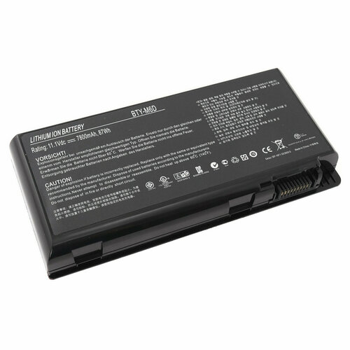 Аккумулятор для ноутбука MSI GT660