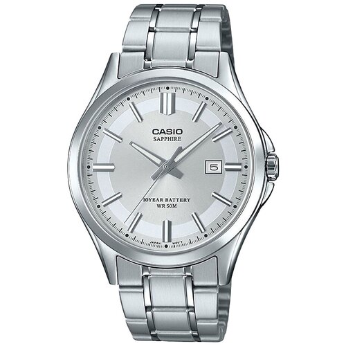 Наручные часы CASIO 77243, серебряный, серый
