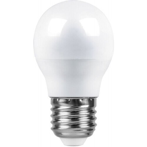 Лампа светодиодная Feron LB-95 Шарик E27 7W 2700K (5шт) (арт. 25481)