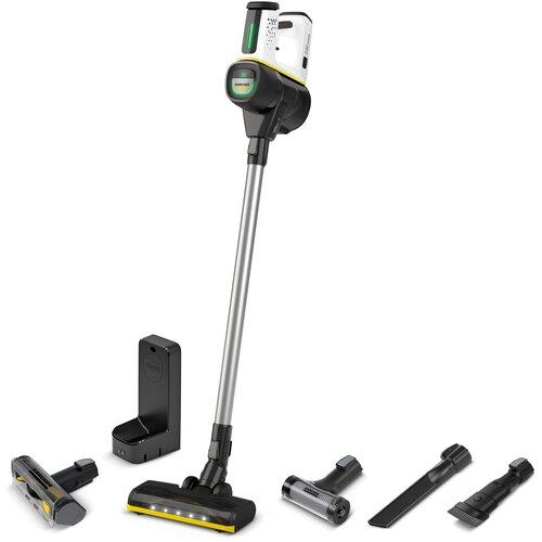 Пылесос KARCHER VC 7 Cordless yourMax Pet, белый/черный