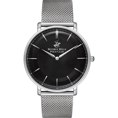 Наручные часы Beverly Hills Polo Club BP3321X.350, серебряный, черный