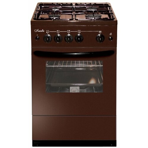Кухонная плита Лысьва ГП 400 М2С-2у коричневая, без крышки
