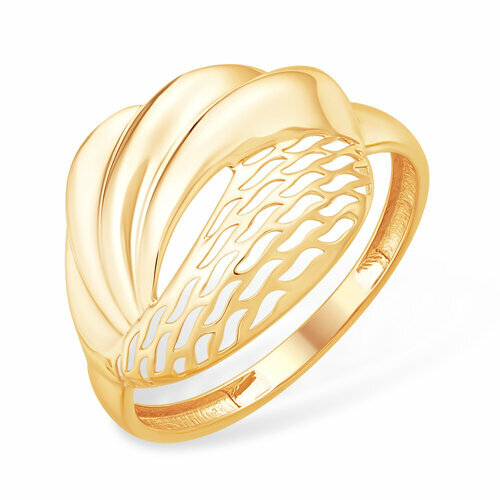 Кольцо Яхонт, золото, 585 проба, размер 18