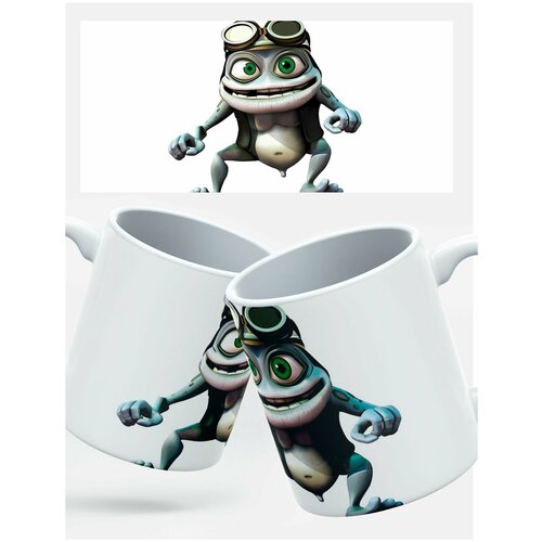 Кружка Rocket с принтом "Crazy Frog"