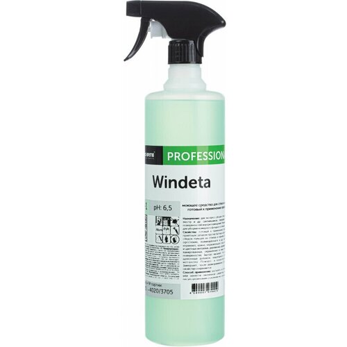 Pro-Brite Средство для стекла, зеркальных поверхностей, керамической плитки, WINDETA, 1000 мл.