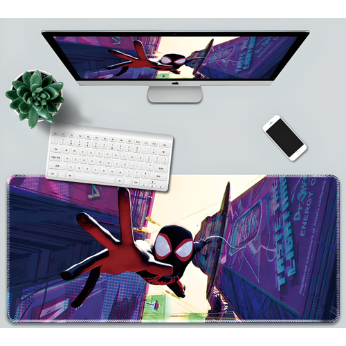 Коврик для мыши большой 900 х 400 х 3 мм , Компьютерный коврик , Игровой коврик для мышки, Коврик игровой Ultimate Spider-Man 1