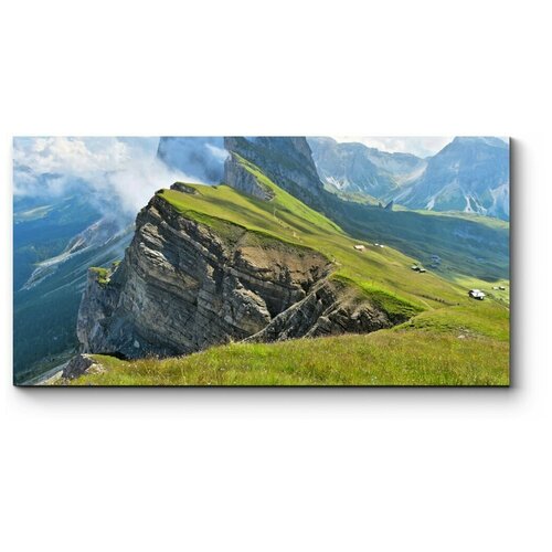 Модульная картина Итальянские Альпы 60x30