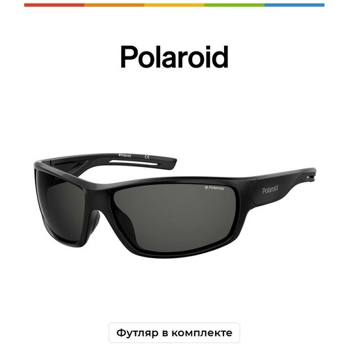Солнцезащитные очки Polaroid Polaroid PLD 7029/S 807 M9 PLD 7029/S 807 M9, черный