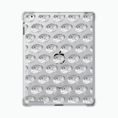 Противоударный силиконовый чехол для планшета Apple iPad 2/3/4 Тюлени паттерн