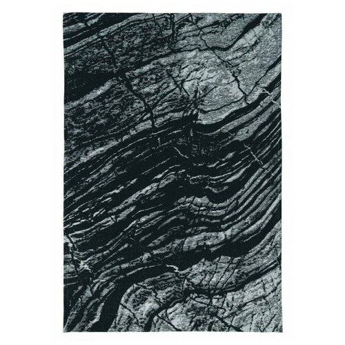 Ковер Basalto Dark Gray темно-серого цвета 160х230, Carpet Decor