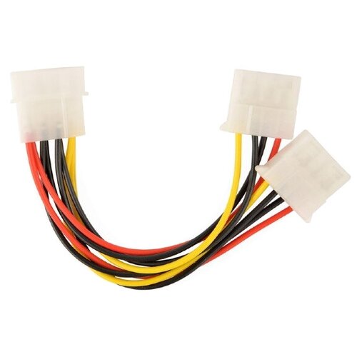 Разветвитель Cablexpert Molex - 2 x Molex (CC-PSU-1), 0.15 м, разноцветный