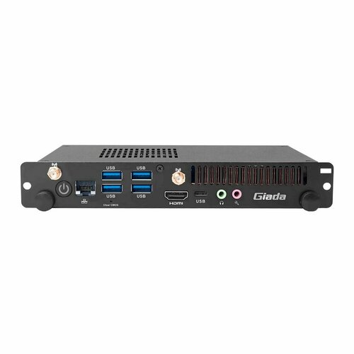 Встраиваемые компьютеры (OPS) с ЦПУ Giada PC611-1135G7, Intel® Core i5-1135G7, SOC Intel® Iris Xe graphics,1*HDMi 4K HDMi2.0 (JAE),2*SO-DIMM DDR4 3200MHz,1 * M.2 2242/2280 for NVME SSD,1*Gigabit,1*M.2 2230,1*Type-C 3.2 4*USB3.2,200*119*30mm