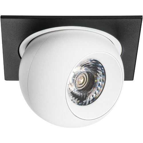 Встраиваемый светильник Lightstar Intero i51762, LED, 9Вт, кол-во ламп:1шт, Белый