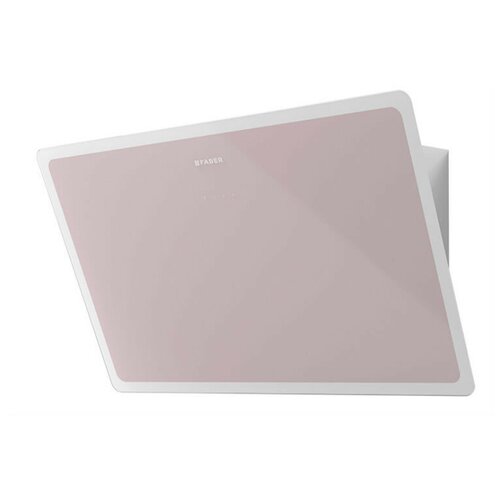 Наклонная вытяжка Faber GLAM-LIGHT A80 PINK/WH EVO, цвет корпуса розовый/белый, цвет окантовки/панели белый