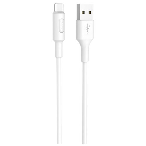 Кабель Hoco X25 Soarer USB - USB Type-C, 1 м, 1 шт., белый