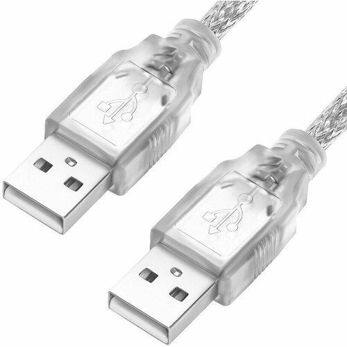 Кабель USB A (M) - USB A (M), 1.8м, Greenconnect (GCR-UM3M-BB2S-1.8m)