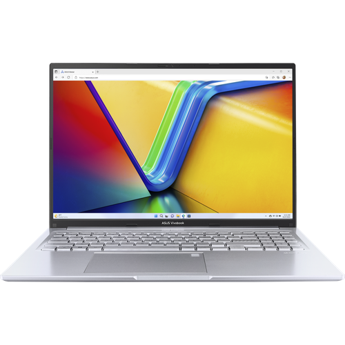 Ноутбук ASUS Vivobook 16 M1605YA-MB068, 16" (1920x1200) IPS/AMD Ryzen 5 7530U/8ГБ DDR4/512ГБ SSD/Radeon Graphics/Без ОС, серебристый (90NB10R2-M002E0)