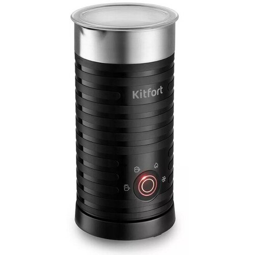 Капучинатор Kitfort КТ-7110, 500 Вт, 0.55 л, 4 режима, чёрный