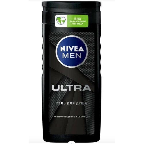 Набор из 3 штук Гель для душа Nivea Men Ultra 250мл