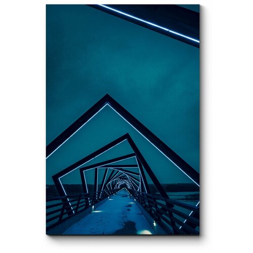 Модульная картина Бесконечный мост 20x30
