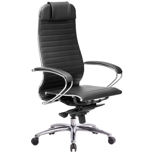 Компьютерное кресло METTA Samurai K-1.04 офисное, обивка: искусственная кожа, цвет: черный