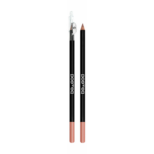 POETEQ Карандаш для губ Lip pencil with sharpener с точилкой, 2 г, 84 бархатный пион