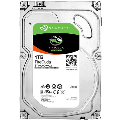 Гибридный диск Seagate FireCuda 1 ТБ ST1000DX002