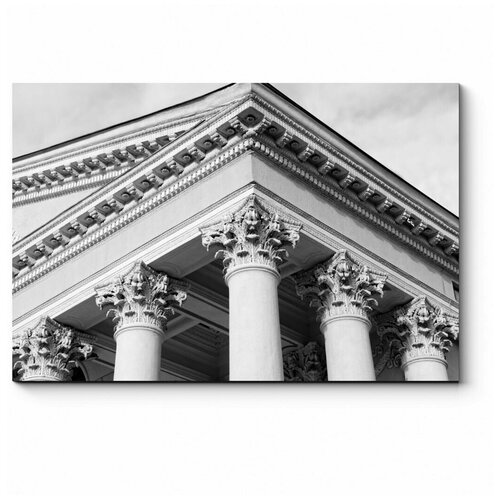 Модульная картина Изысканные колонны здания суда 50x33