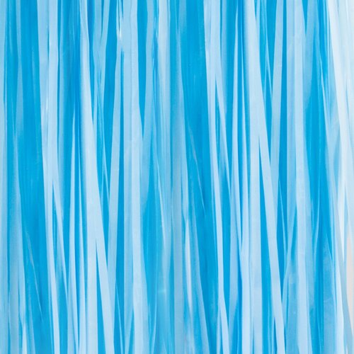 Занавес Дождик Светло-голубой, Макарунс, для фотозоны, 100*200 см, 1 шт.