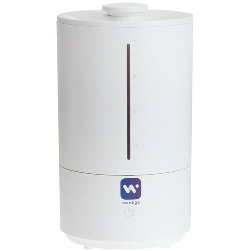 Увлажнитель-ароматизатор воздуха Windigo HM-8, ультразвуковой, 25Вт, 4л, 20м2, белый