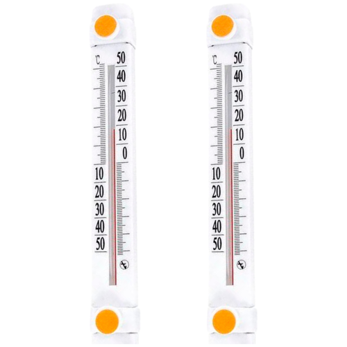 Стеклоприбор Термометр оконный Солнечный зонтик ТБО-1 2 шт