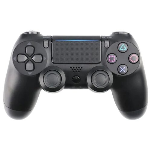 Игровой геймпад CBR CBG 960 Black для PS4 беспроводной (Bluetooth), PC/PS3 проводной (USB),2 вибро-мотора,2 аналог. стика, D-pad,14 кн.