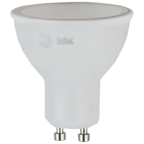 Лампа светодиодная ЭРА GU10 7W 4000K матовая ECO LED MR16-7W-840-GU10 Б0040876