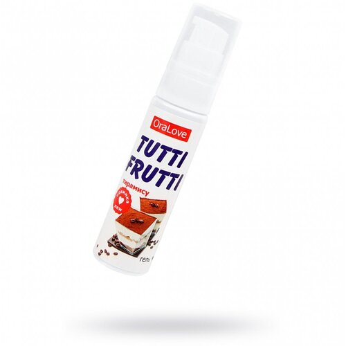 Оральная смазка гель TUTTI-FRUTTI тирамису 30г