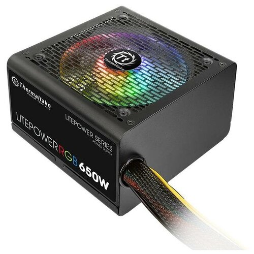 Блок питания Thermaltake Litepower RGB 650W (230V) черный
