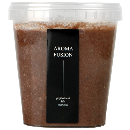 Aroma Fusion Соляной скраб для тела Шоколад&Кофе, 1000 мл, 1000 г