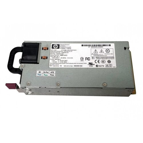 Блок питания HP Hot-Plug 750Wfor DL180G5/DL185G5/DL180 449838-001