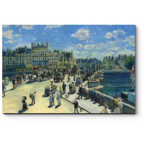Модульная картина Новый мост, Париж, Пьер Огюст Ренуар 50x33