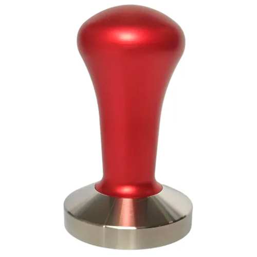 Темпер для кофе диаметр 58 мм, цвет красный, высота 90 мм, нержавеющая сталь + алюминий CGPro