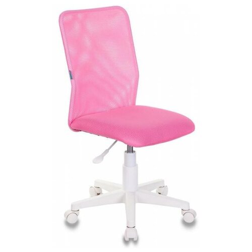 Компьютерное кресло Бюрократ KD-9 детское, обивка: сетка/текстиль, цвет: розовый TW-13A