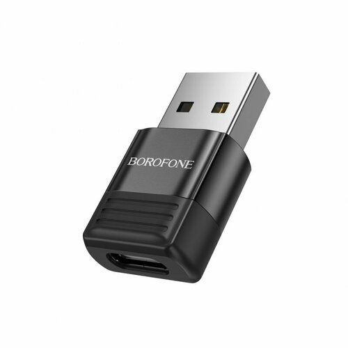 OTG-адаптер Borofone BV18 Type-C-USB, черный