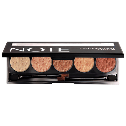 Note Палетка теней Professional Eyeshadow, 10 г