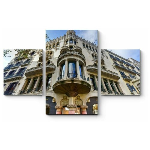 Модульная картина Неокласицизм в архитектуре Барселоны110x72