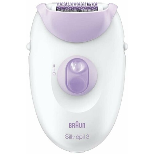 Женский электрический эпилятор Braun Silk-epil 3 SE3170 для удаления волос, с 2 скоростями и подсветкой