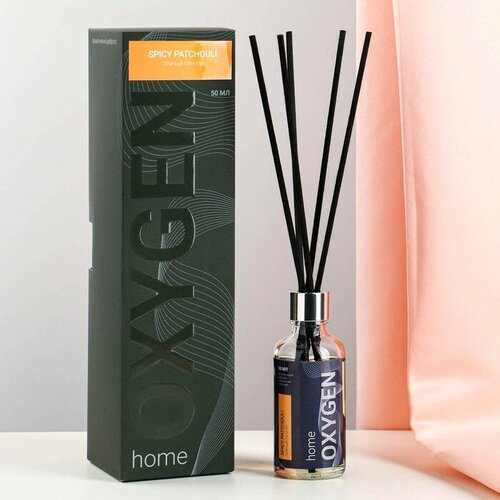 Ароматический диффузор OXYGEN HOME "Spicy patchouli", 50 мл, пряный пачули